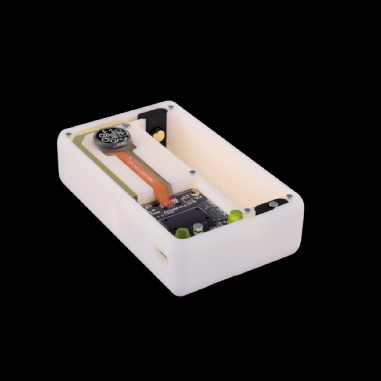 Cthulhu AIO Box White Delrin Edition by Cthulhu Mods - Naturevape Ltd